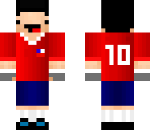 chileno chile mundial 2014 bandera chilena | Minecraft Skins