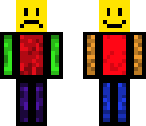 Rainbow Epic Smiley Minecraft Skins
