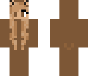 Cute Teddy Bear Girl | Minecraft Skin