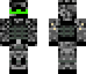 Urban Slime Soldier | Minecraft Skin