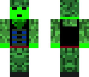 Jungle Slime Soldier | Minecraft Skin