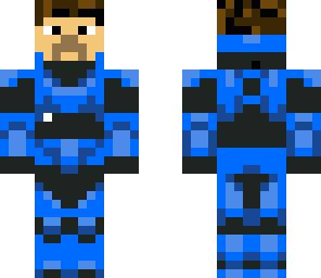 unmasked UNSC spartan | Minecraft Skin