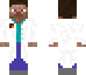Scientist Steve | Minecraft Skin