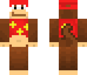 Diddy Kong | Minecraft Skins