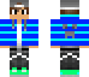 Blue Jumper | Minecraft Skin
