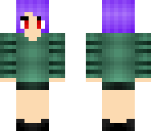Cave spider girl | Minecraft Skin