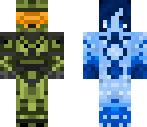 Master shift- Cortana | Minecraft Skin