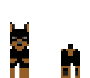 Doberman | Minecraft Skin