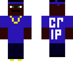 Crip Gangsta 5 | Minecraft Skin
