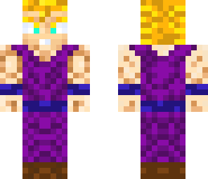 Gohan ssj2 4 | Minecraft Skin