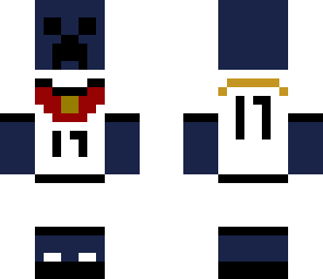 Creeper Germany Trikot 2 | Minecraft Skin