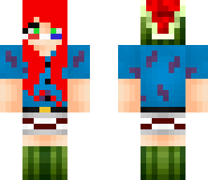 Bashurverse girl skin | Minecraft Skin