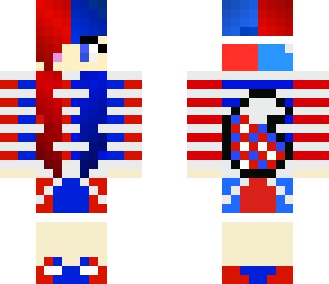 Patriotic Fox | Minecraft Skin