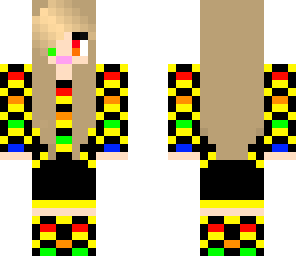 Rainbow Divide | Minecraft Skin