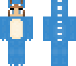 Blue Dino Boy | Minecraft Skin