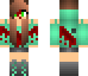 Stabbed Girl | Minecraft Skin