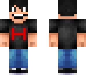 'H' for Hantu | Minecraft Skin