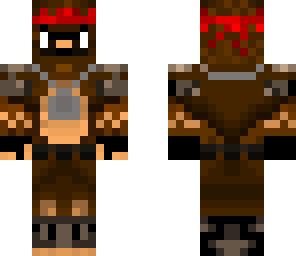commando squatch | Minecraft Skin