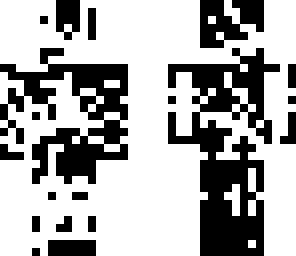 Tattered See-Thru | Minecraft Skin