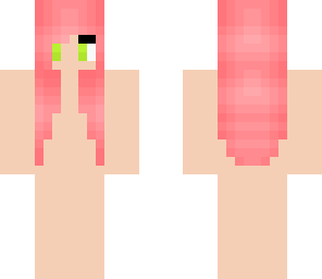Rose Pink Hair Base | Minecraft Skin