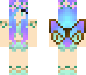 enchanted fairy with elf ears | Minecraft Skin