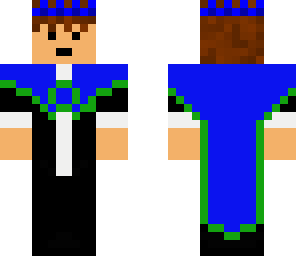 minecraft blue king | Minecraft Skins
