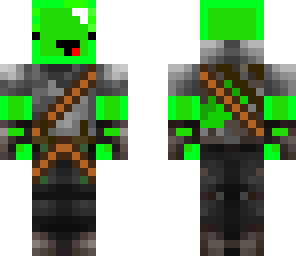 derpy slime hunter | Minecraft Skin