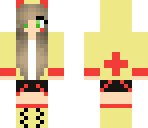 plusle girl | Minecraft Skin