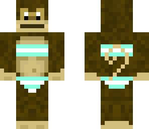 male Bikini Monkey | Minecraft Skin