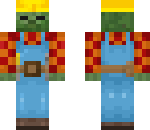 Zombie Bob The Builder | Minecraft Skin