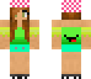 Derp girl | Minecraft Skin
