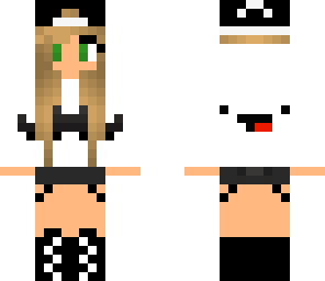Derpy Hipster Girl | Minecraft Skin