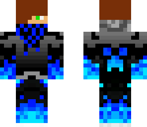 blue flame | Minecraft Skin