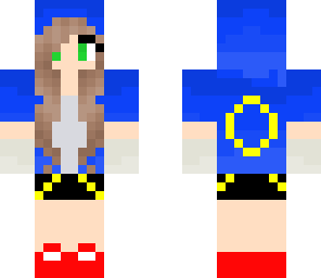 Sonic Girl | Minecraft Skin