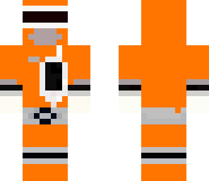 Orange SPD Ranger Boom | Minecraft Skin