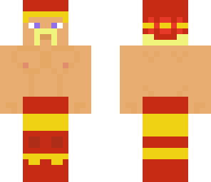 hulk hogan | Minecraft Skins