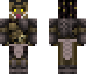 Maskless predator | Minecraft Skin