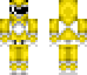 Yellow Power Ranger | Minecraft Skin