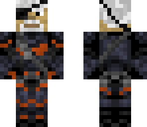 Deathstroke Maskless | Minecraft Skin