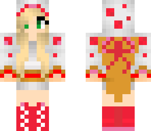 red polka dot | Minecraft Skin