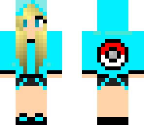 A Pokemon Girl Minecraft Skins