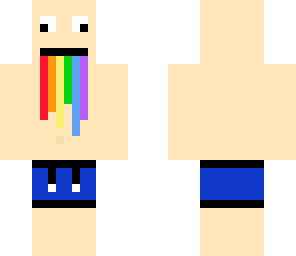 barf rainbow | Minecraft Skin
