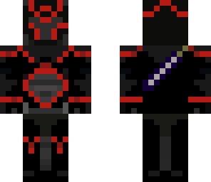 Ausar the vile red | Minecraft Skin