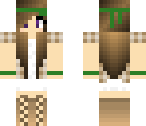 Forest Girl | Minecraft Skin