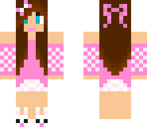 bunny slippers | Minecraft Skin