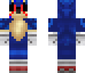 Sonic exe | Minecraft Skin