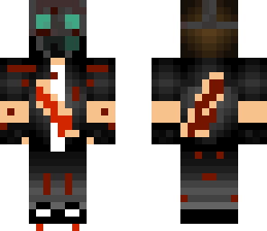 Gas mask zombie apoclypse | Minecraft Skin