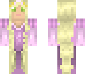 Rapunzel from Tangled | Minecraft Skin