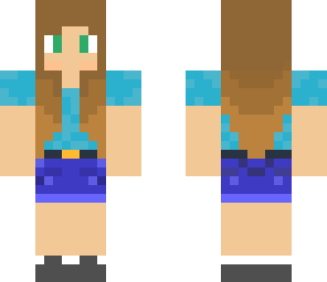 Female Steve | Minecraft Skin
