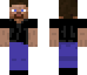 black steve | Minecraft Skin